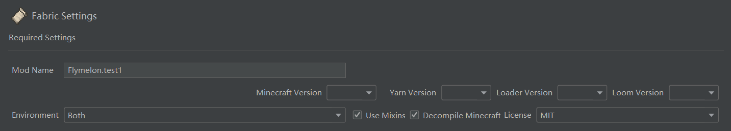 Minecraft Vresion,Yarn Version,Loader Version,Loom Version are empty. · Issue #1863 · minecraft ...