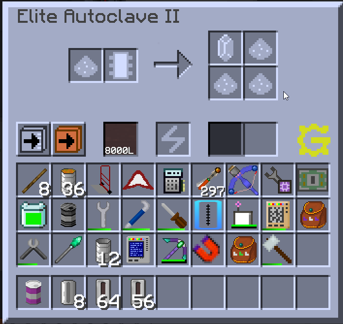 Concentrated Enriched-Naquadah Sludge Dust not possible in Autoclave ...