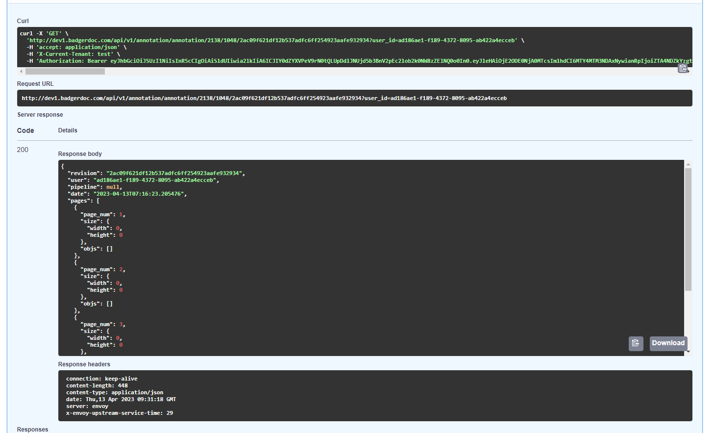 Annotations are not displayed when selecting a revision on the information tab · Issue #468 ...