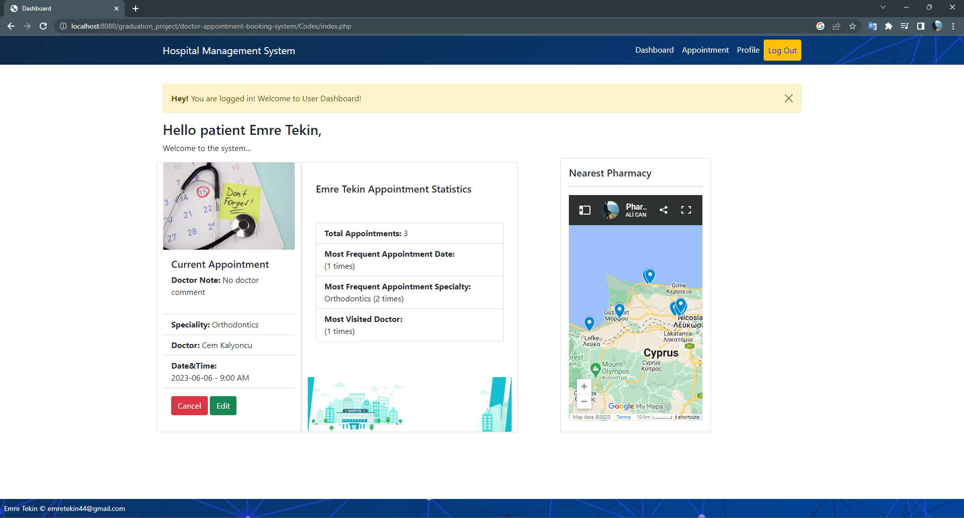 GitHub - doganalican46/HospitalManagementSystem