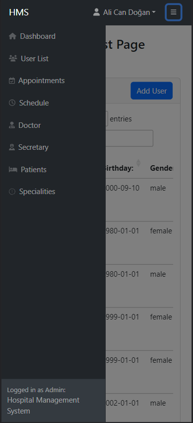 GitHub - doganalican46/HospitalManagementSystem