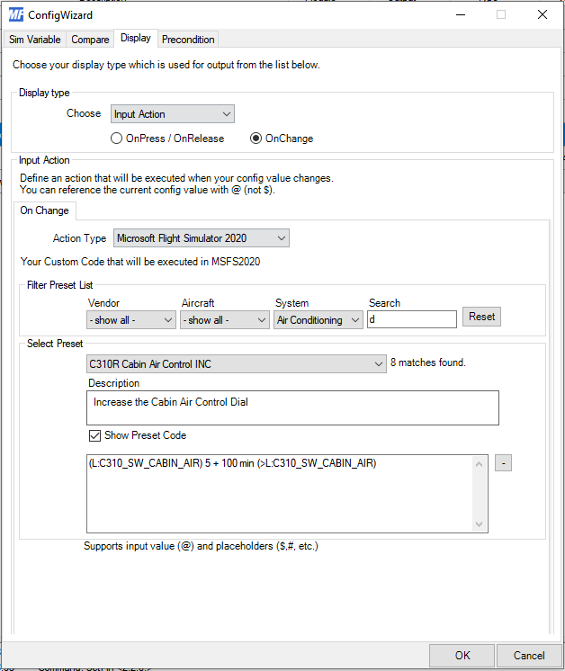 Show Preset Code does not appear X-Plane Input Device "Display" Tab · Issue #1050 · MobiFlight ...