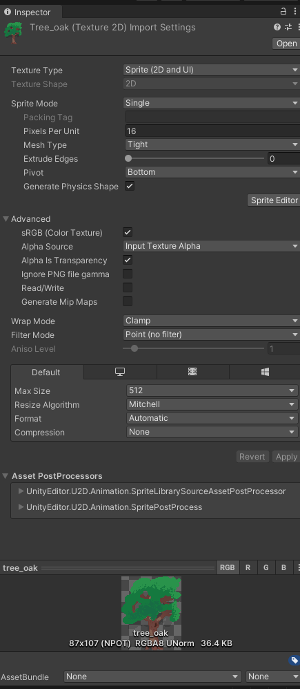 Add a sprite · Issue #11 · DerTyp7/example-top-down-unity · GitHub