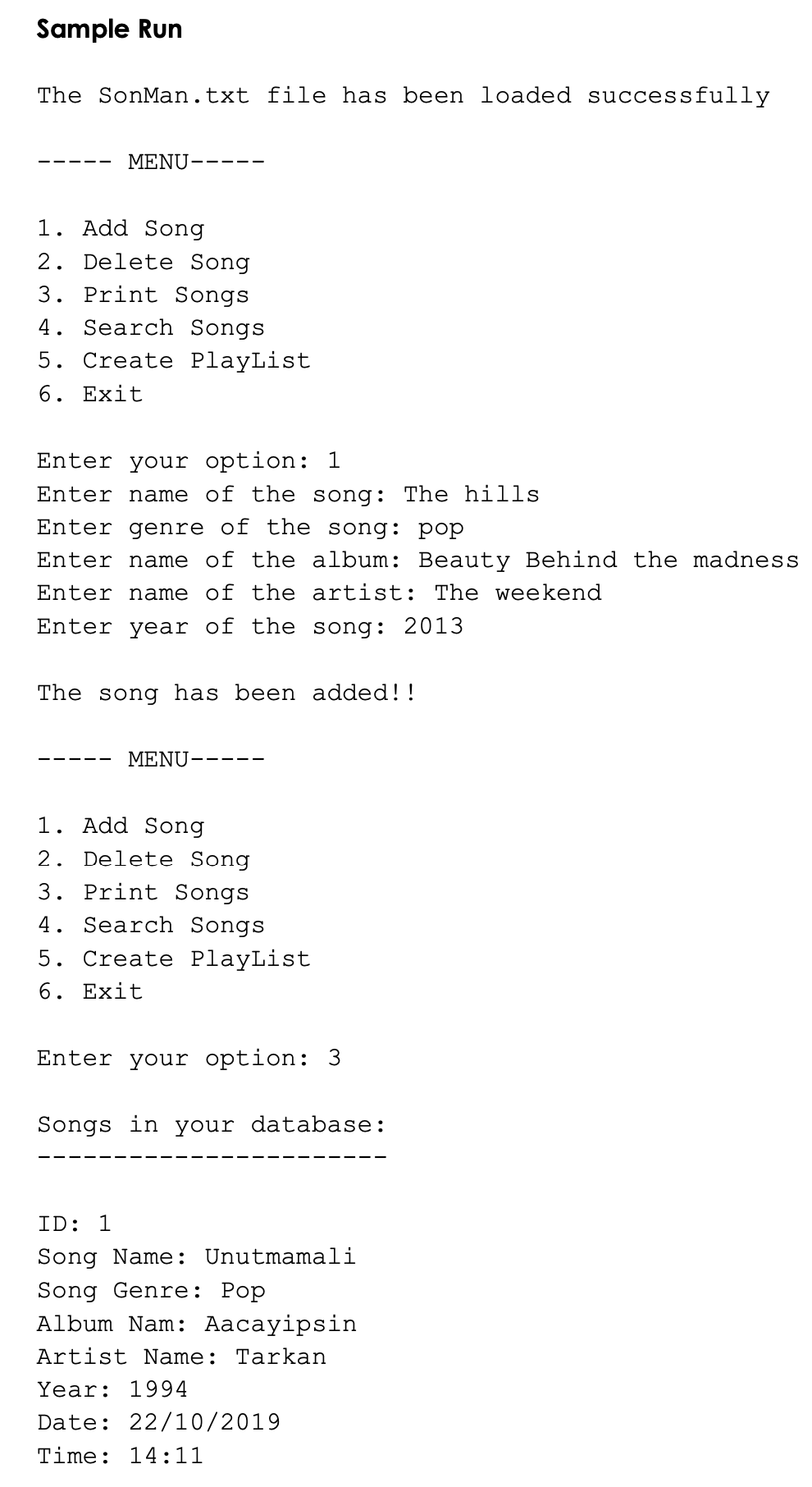 GitHub - belimm/song-management-system: Song management system by using ...