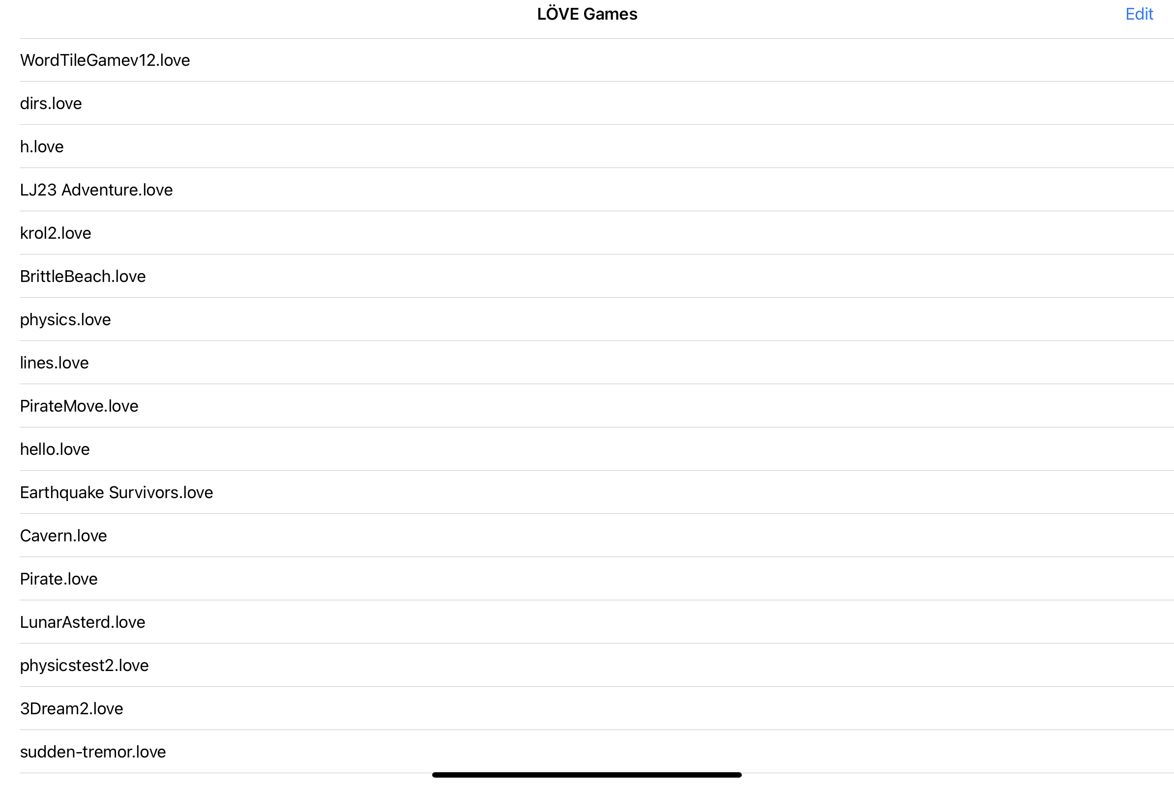 Enhancement Love2d On The Appstore · Issue 1870 · Love2d Love · Github