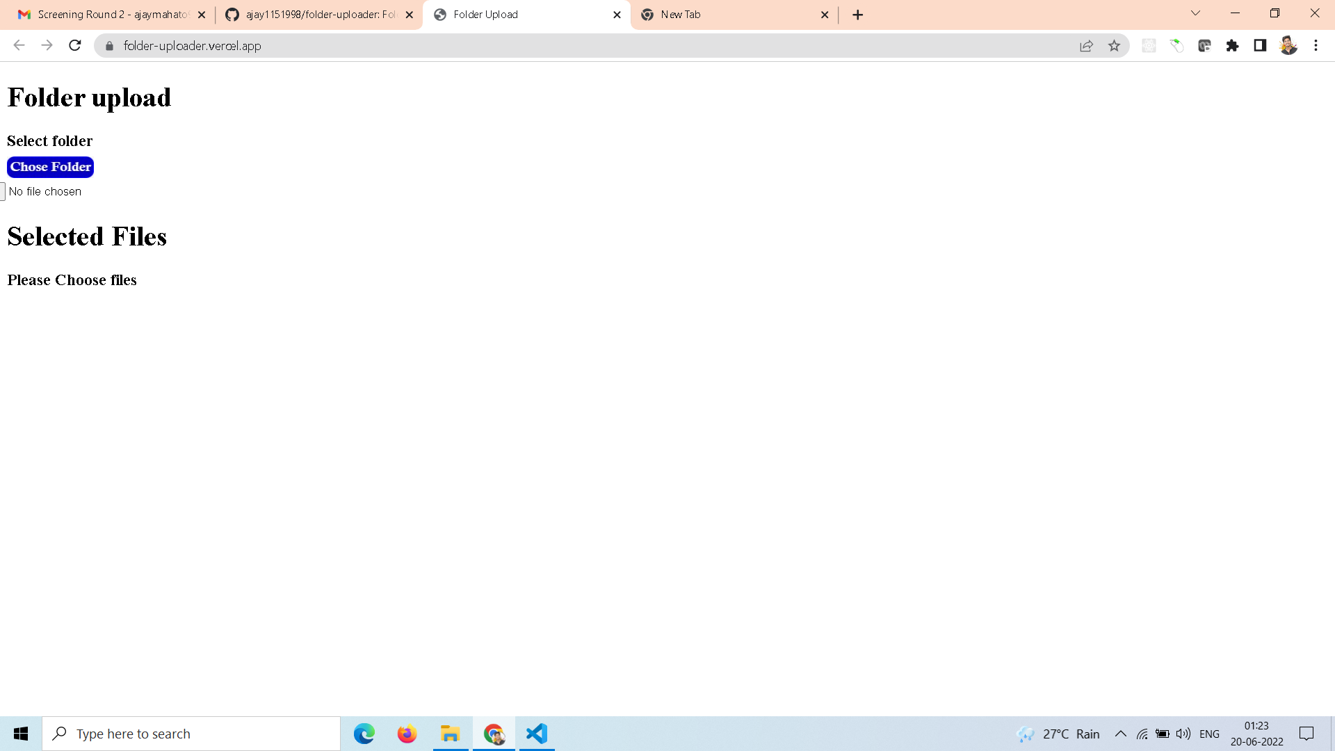GitHub - ajay1151998/folder-uploader: Folder-uploader