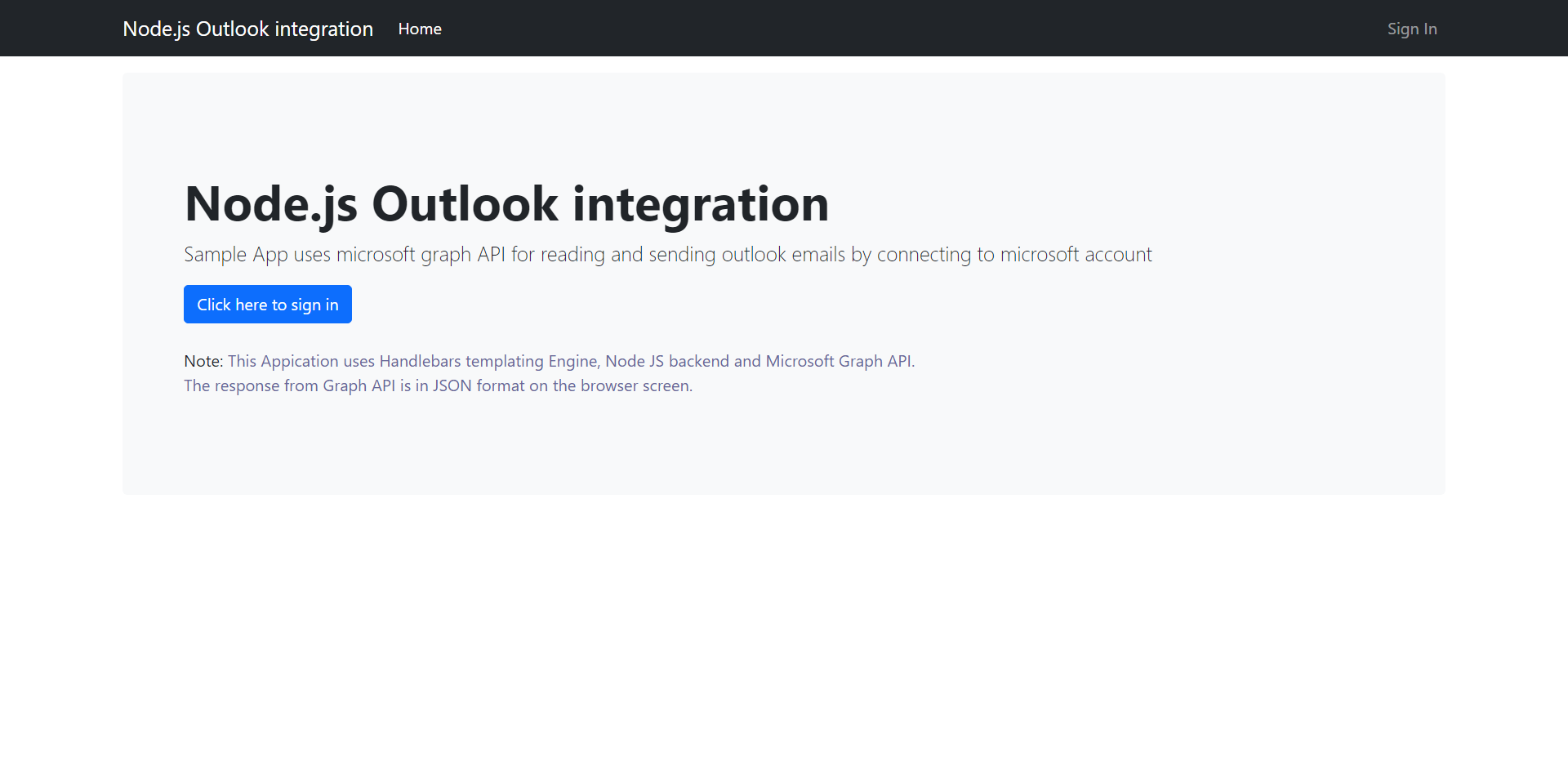 GitHub - Sagar0510/outlook-integration