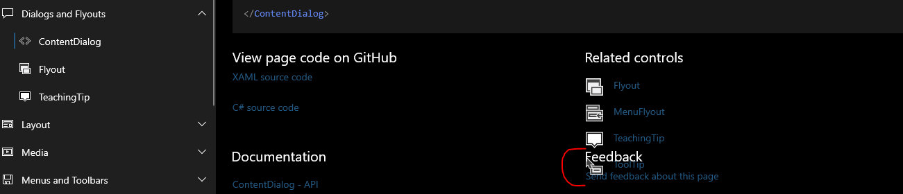 Feedback label isn't show properly · Issue #462 · microsoft/WinUI-Gallery · GitHub