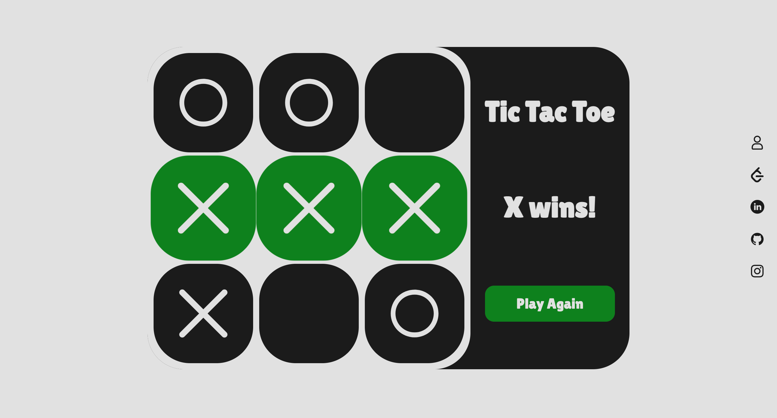 GitHub - akashvegada/Tic-Tac-Toe: A tic tac toe game made using HTML ...