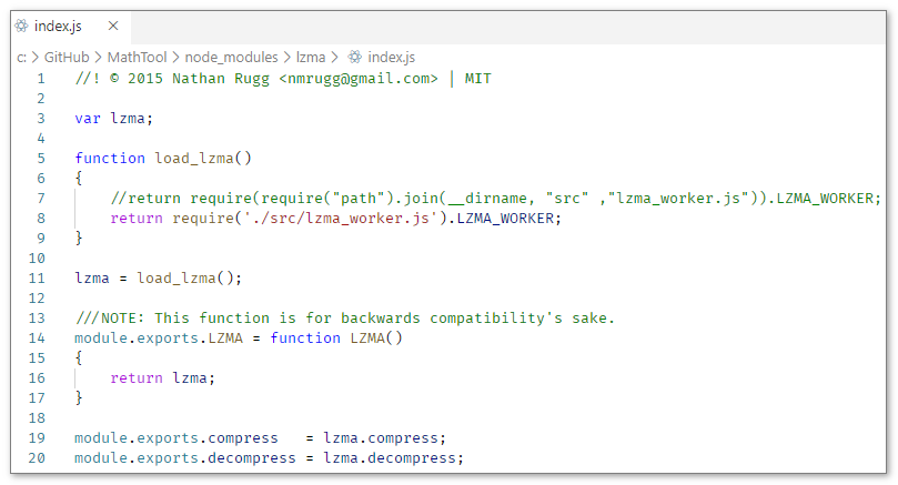 Browserify compatibility · Issue #35 · LZMA-JS/LZMA-JS · GitHub