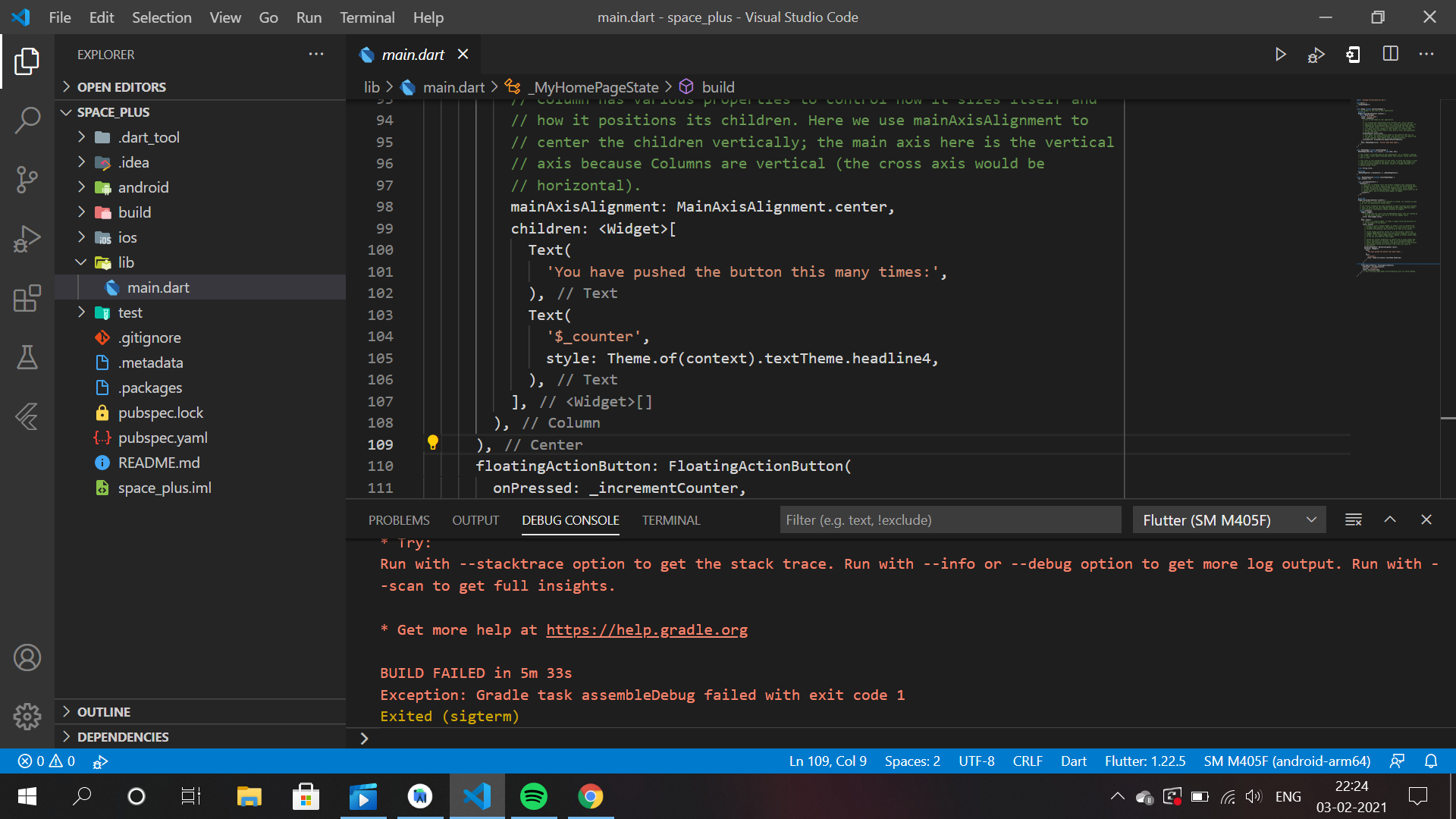 Exception Gradle Task AssembleDebug Failed With Exit Code 1 Issue 