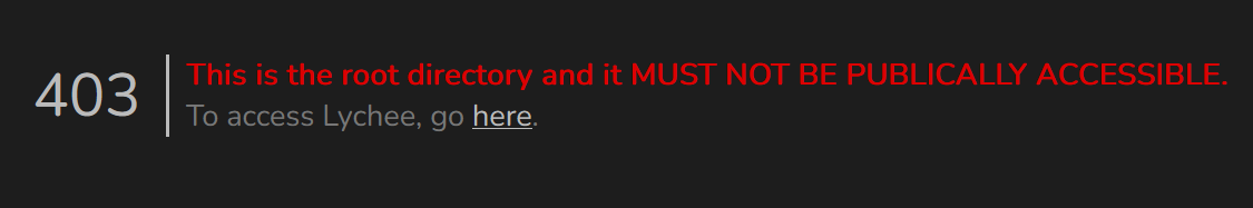 Landing-Page Error: "Server Error or API not found" · Issue #1334 · LycheeOrg/Lychee · GitHub