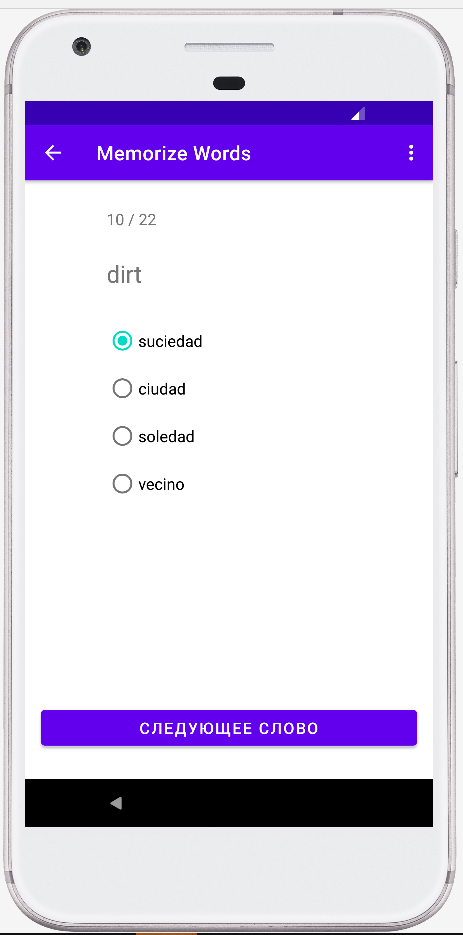 GitHub - alyonagrigor/MemorizeWords