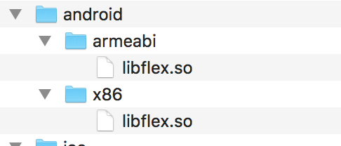 DllNotFoundException on Android · Issue #18 · xamarin/flex · GitHub