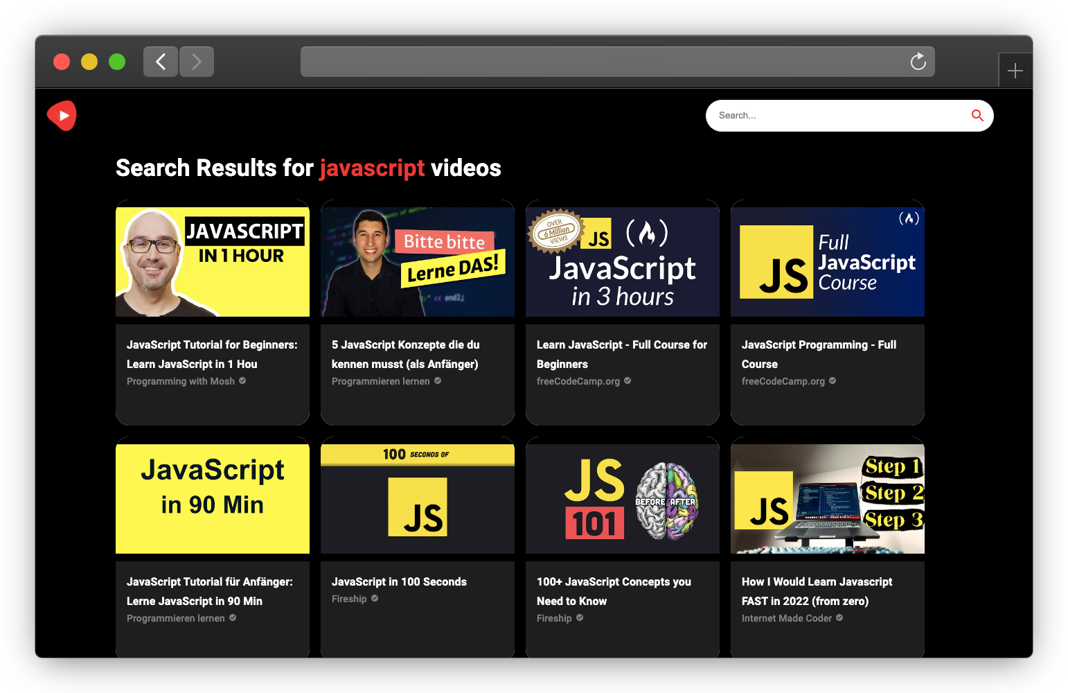 GitHub - csfahad/youtube-2.0: Hey👋, Built a fresh new fully responsive YouTube 2.0 with React ...