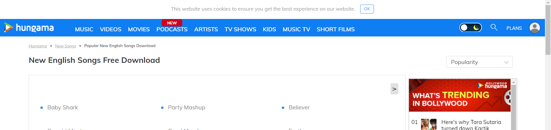 hungama.com · Issue #92562 · AdguardTeam/AdguardFilters · GitHub