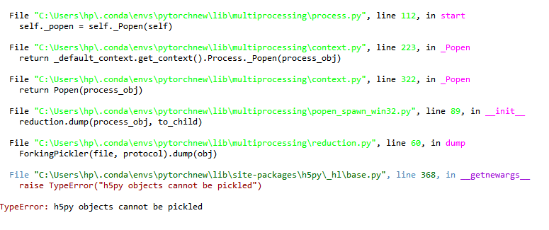 run train.py TypeError: h5py objects cannot be pickled · Issue #9 · RobinBruegger ...