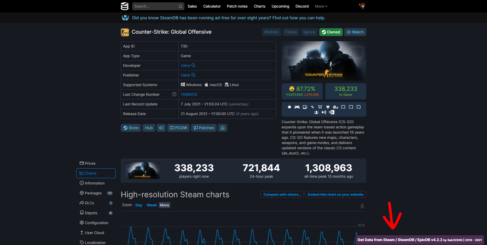 [FireMonkey] "Get Data from Steam / SteamDB / EpicDB" script doesn't work in FireMonkey · Issue ...