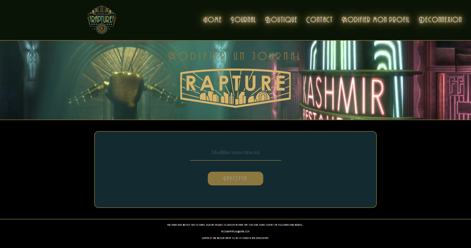 GitHub - NicoP59/Bioshock