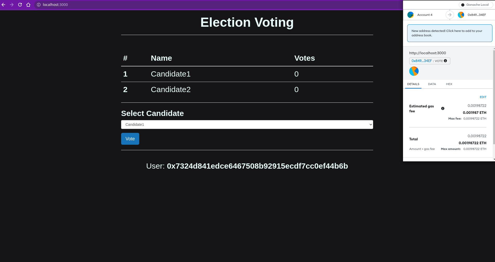 GitHub - ankur12-1610/decentralized-voting-system: The voting system based on Ethereum Network ...