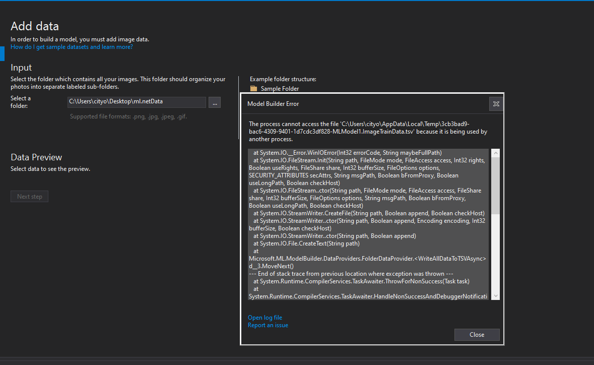 The JSON-RPC connection with the remote party was lost before the ...