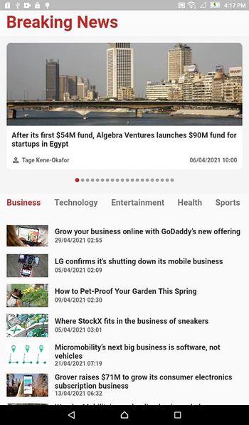 GitHub - amrazzam31/Breaking-News: This app is made by using the ...