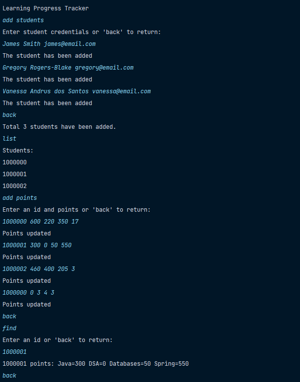 GitHub - 84311/learning-progress-tracker