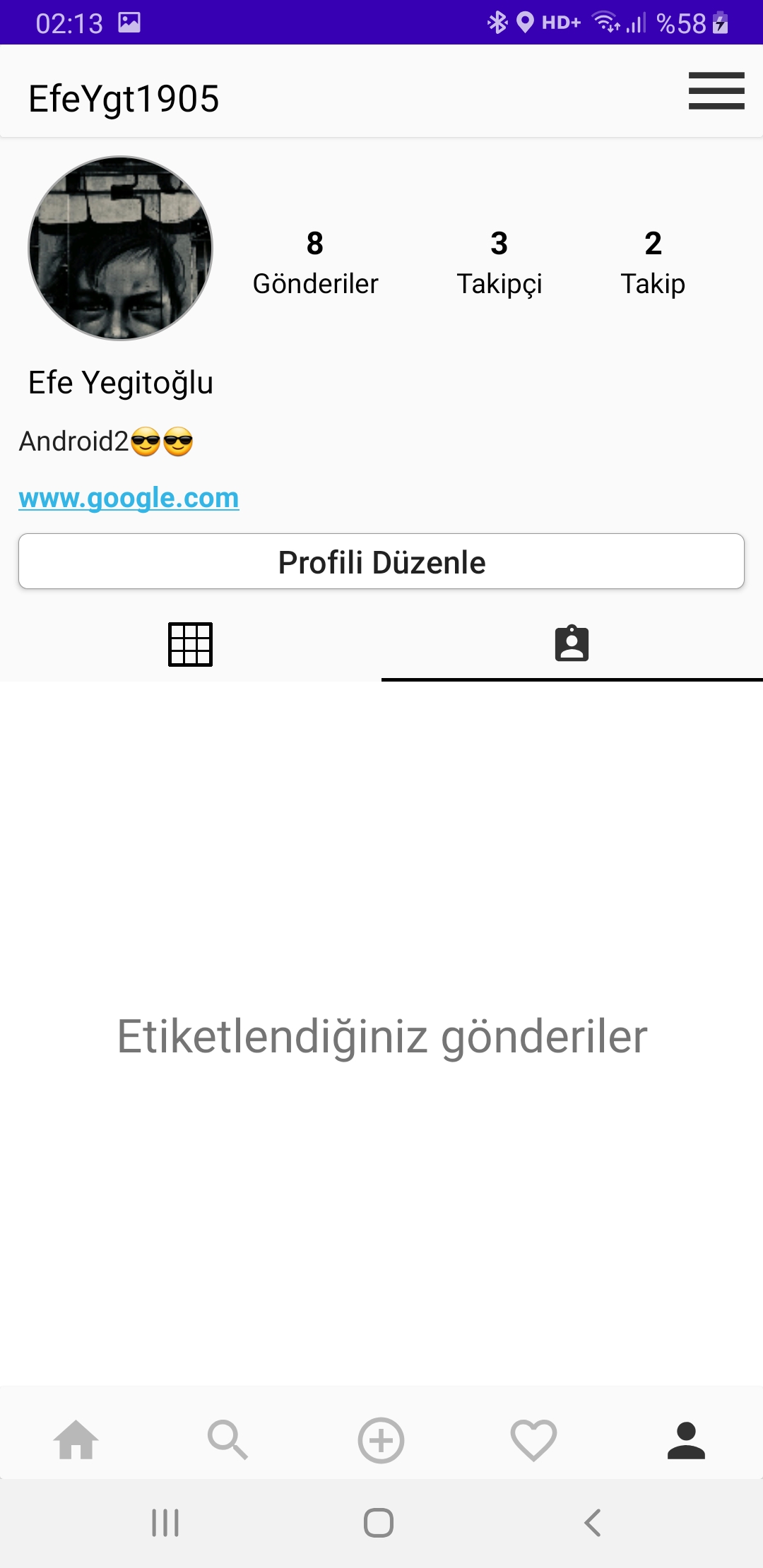 GitHub - EfeYegitoglu/InstagramClone