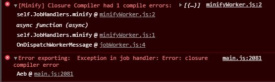 Greenworks Advanced Minify Not Working · Issue #4496 · Scirra/Construct-bugs · GitHub