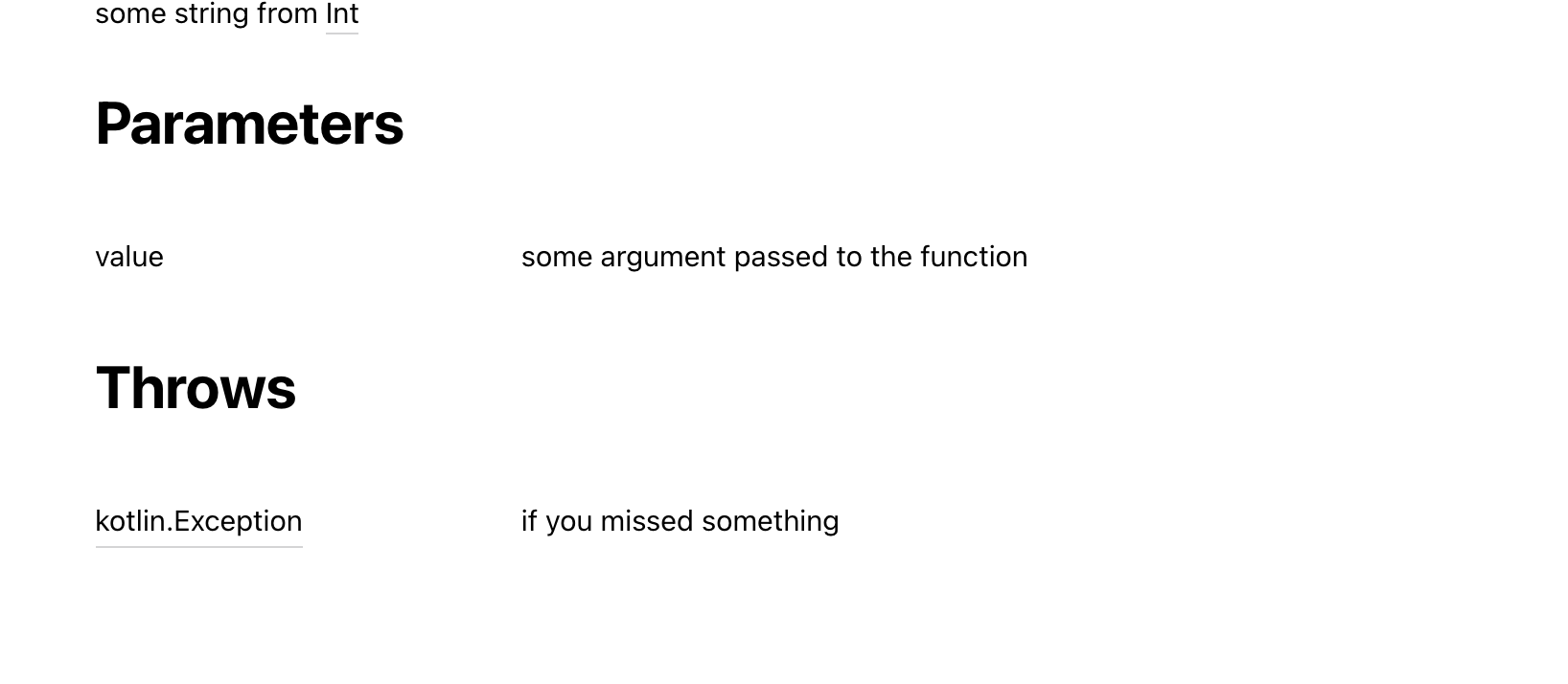 Add divider before the first element of the list · Issue #2119 · Kotlin/dokka · GitHub