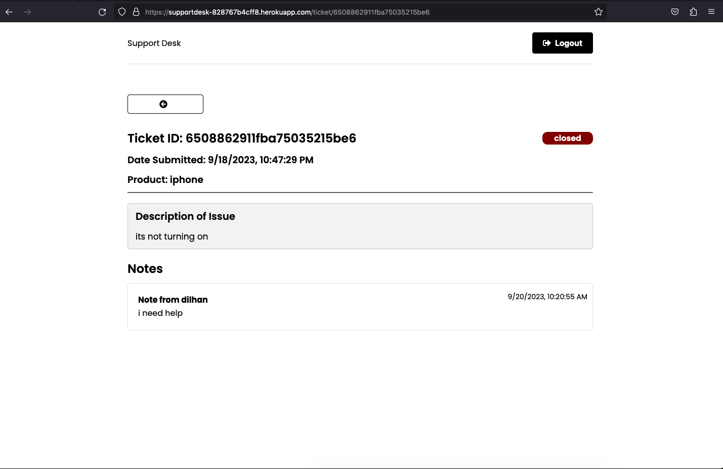 GitHub - dilhansiriwardhana/support-desk