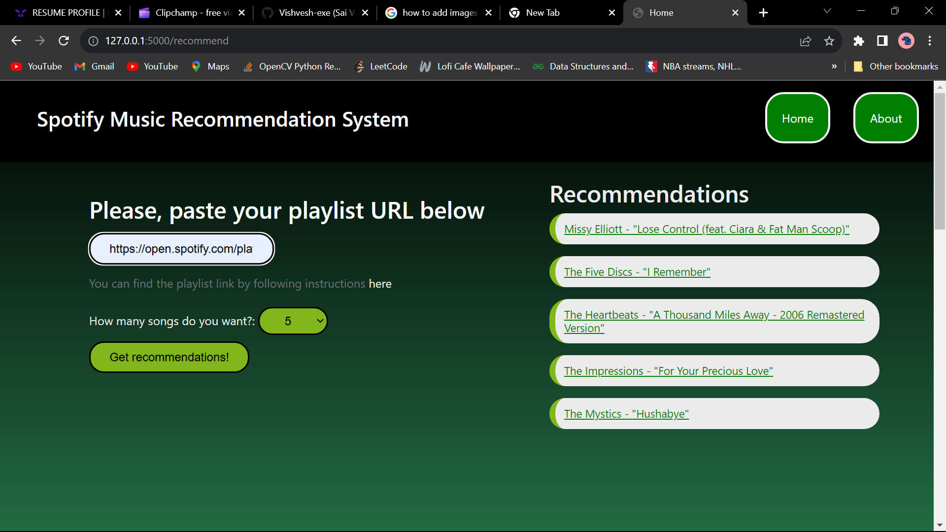 GitHub - Vishvesh-exe/Music-Recommendation-System: A Machine learning model that recommends ...