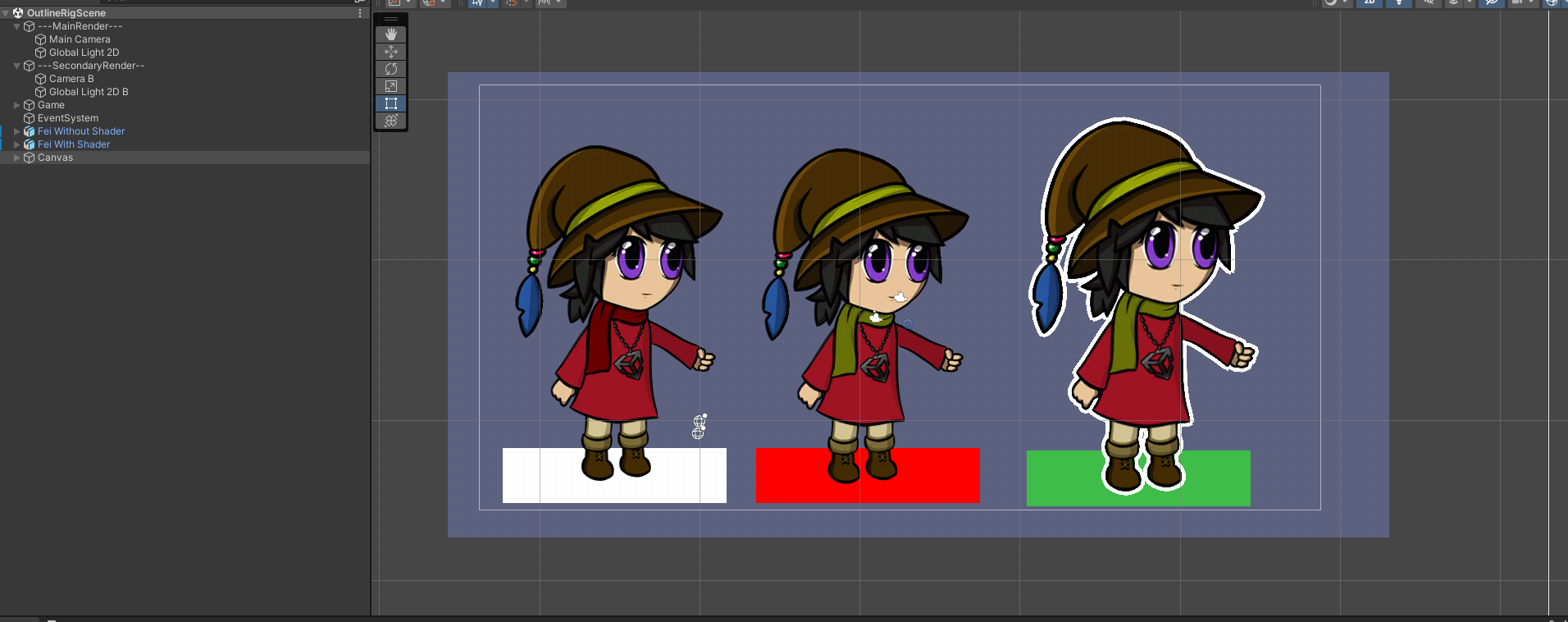 Github Albertferrasunity 2d Rigging Shader