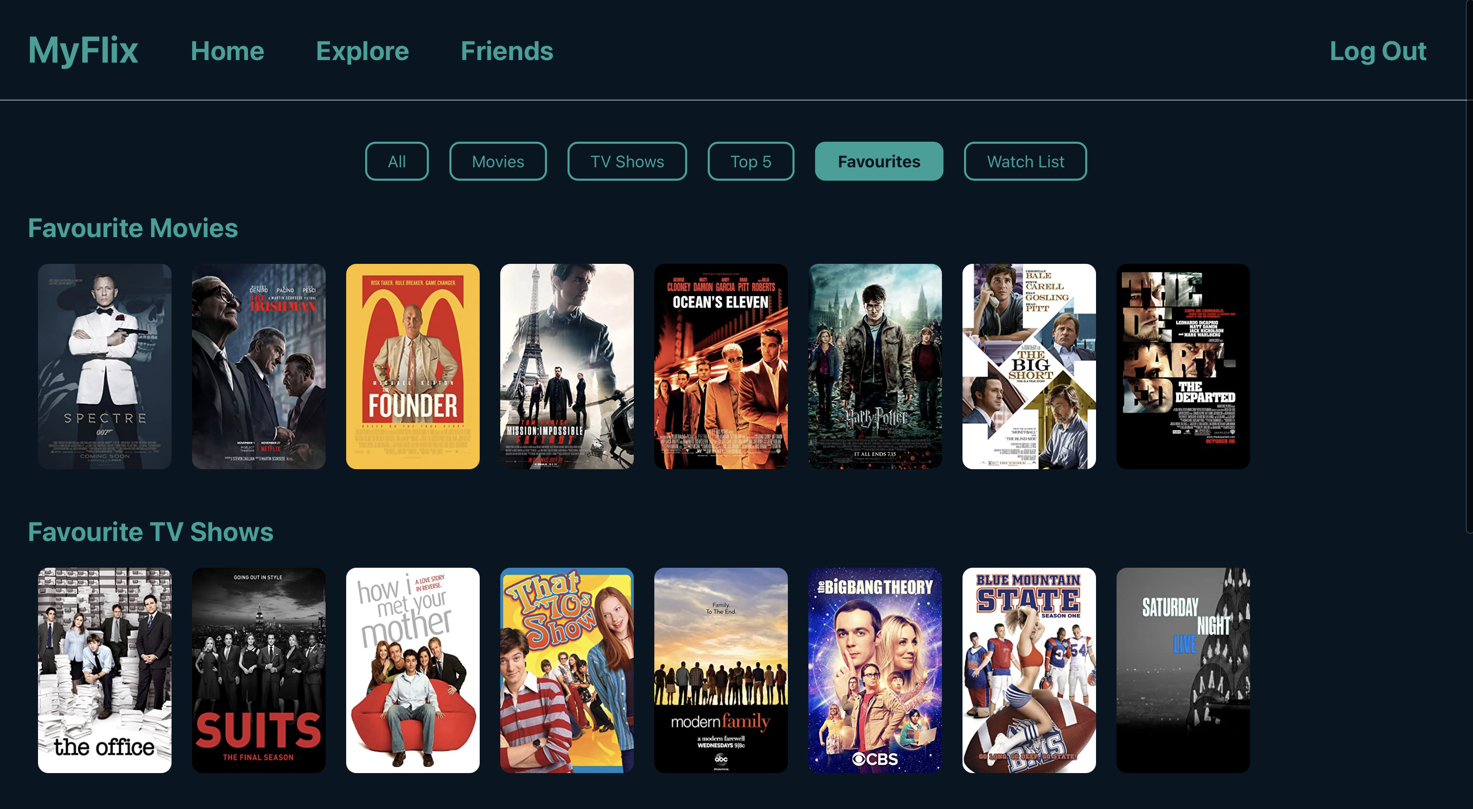 Github Nikhil Ismail Myflix 🎬 Social Web Application That Allows You