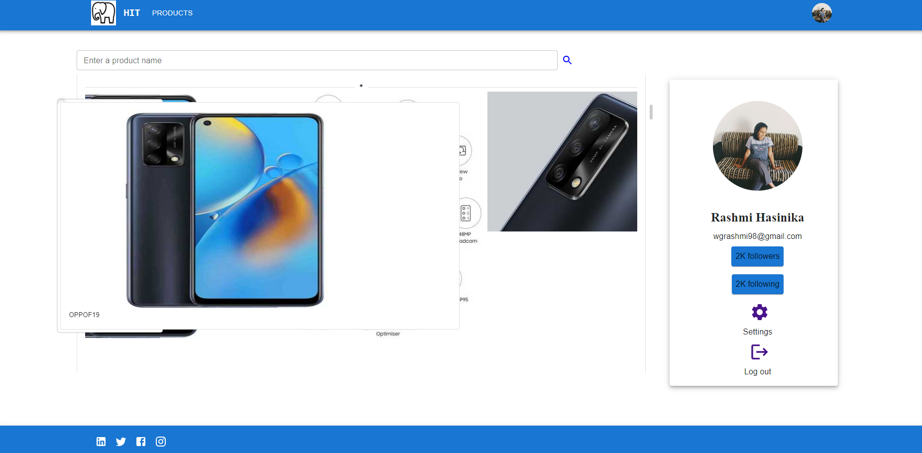 Github Rashmigamagehit Product App