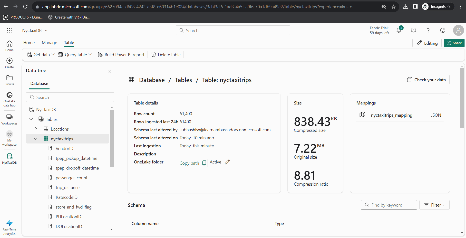 Popup Panel Closes Too Quickly in "Query Table" Option | Microsoft Fabric Bug Bash | Data ...