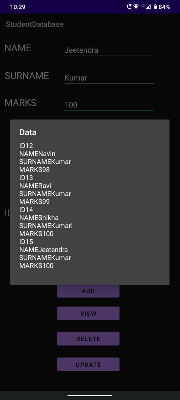 GitHub - twittaaart/StudentDatabase