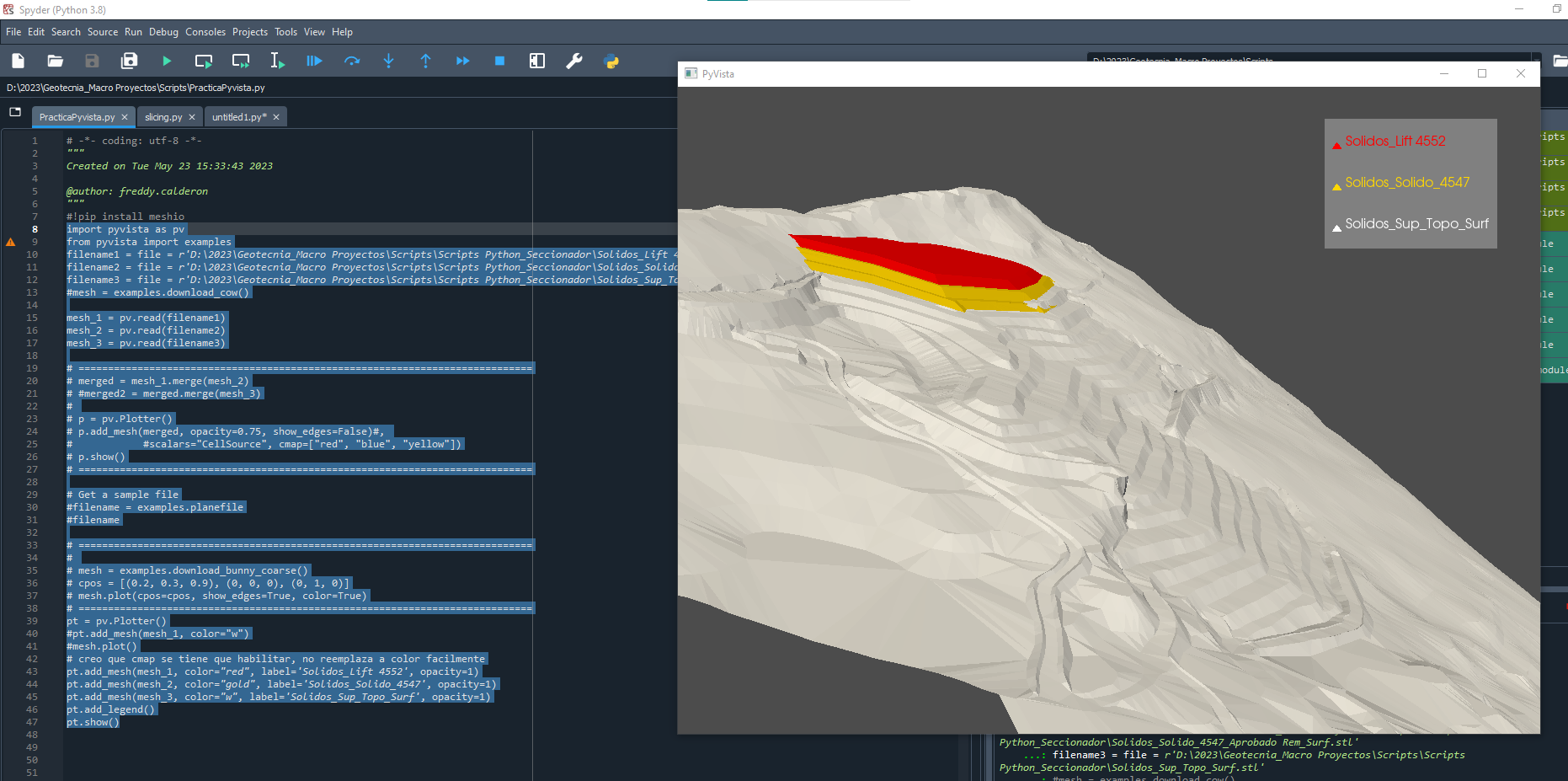 Scalars Colors · Pyvista Pyvista · Discussion 4468 · Github