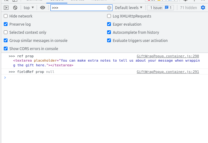 Different props for reaching fields' ref · Issue #5333 · scandipwa/scandipwa · GitHub