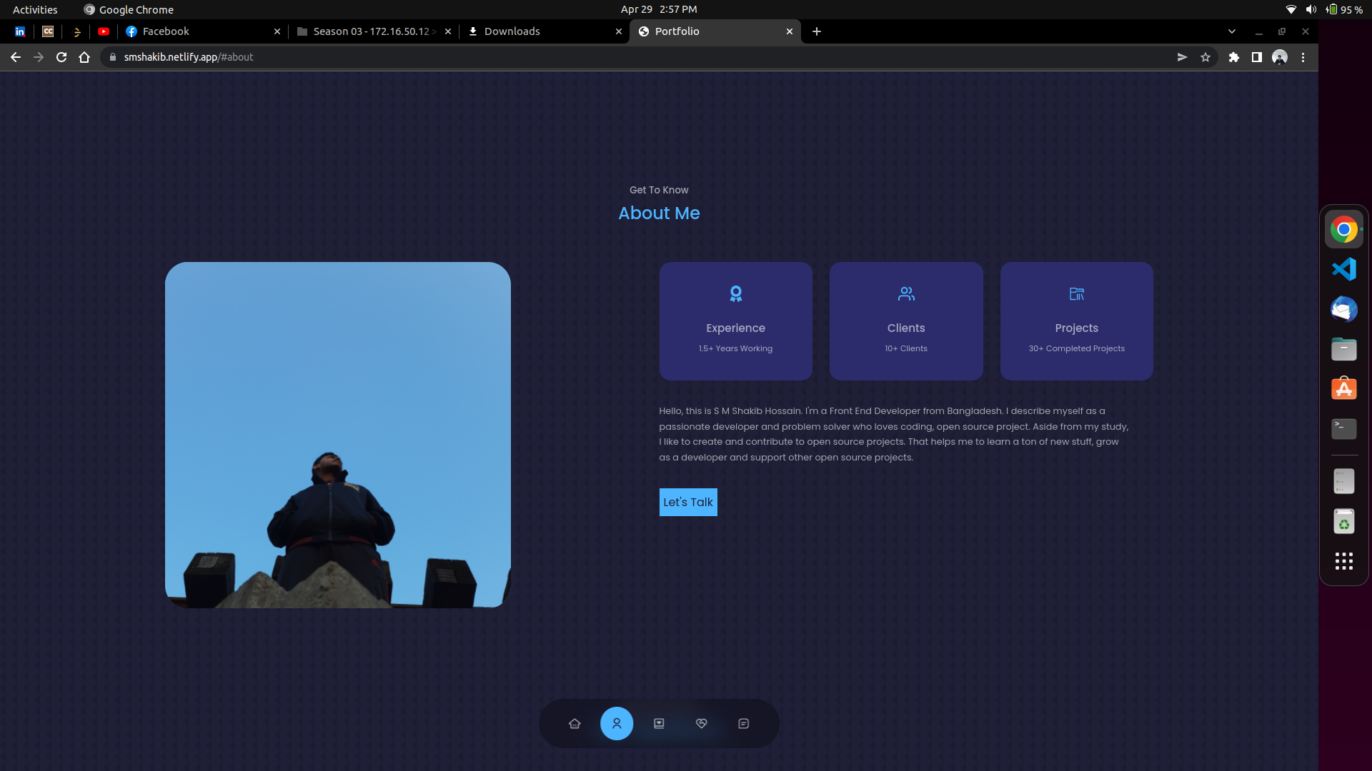 GitHub - hossainsmshakib/portfolio-2.0: It's my complete portfolio ...