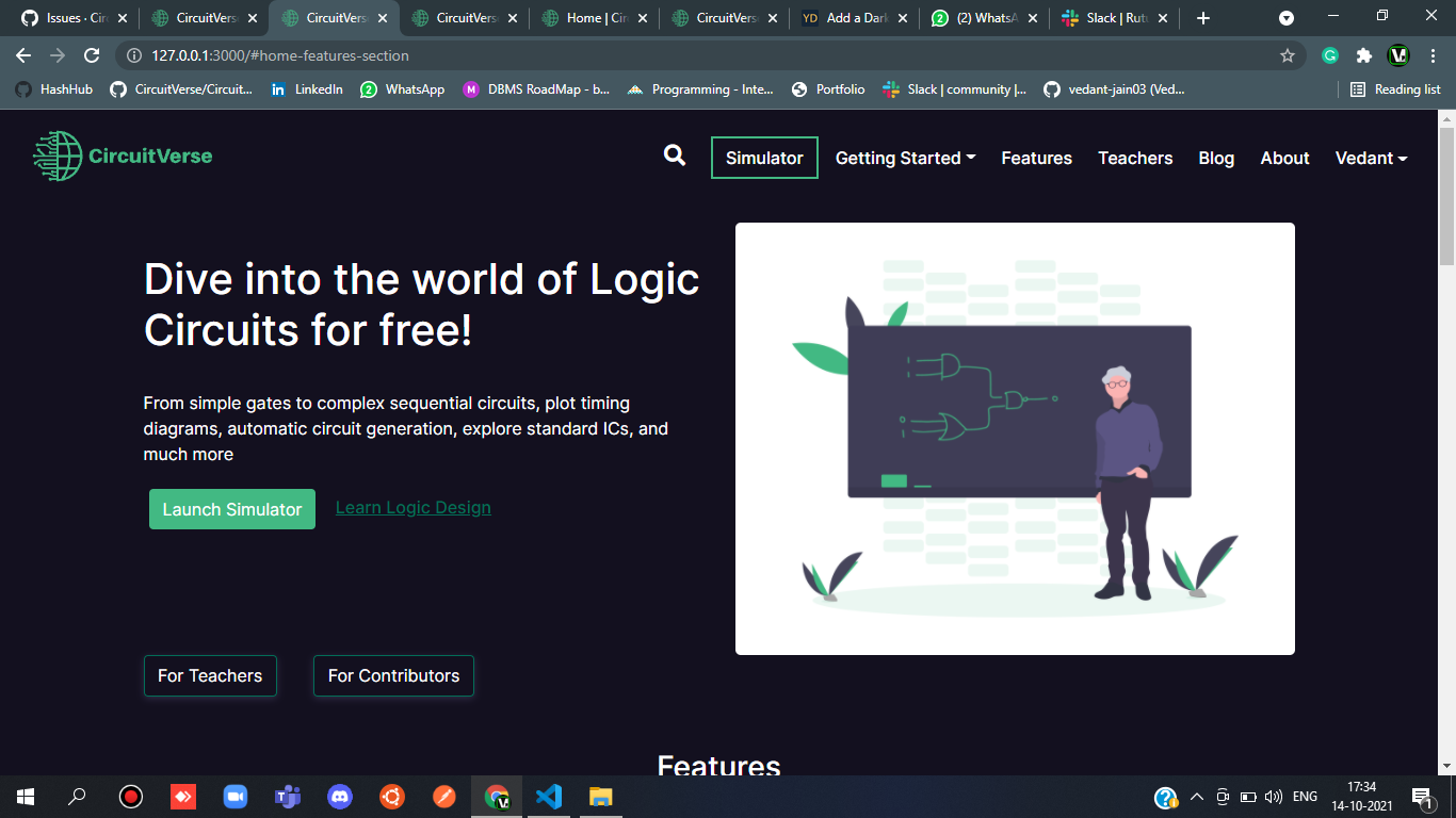 feat: Darkmode in Circuitverse Main · Issue #2556 · CircuitVerse/CircuitVerse · GitHub