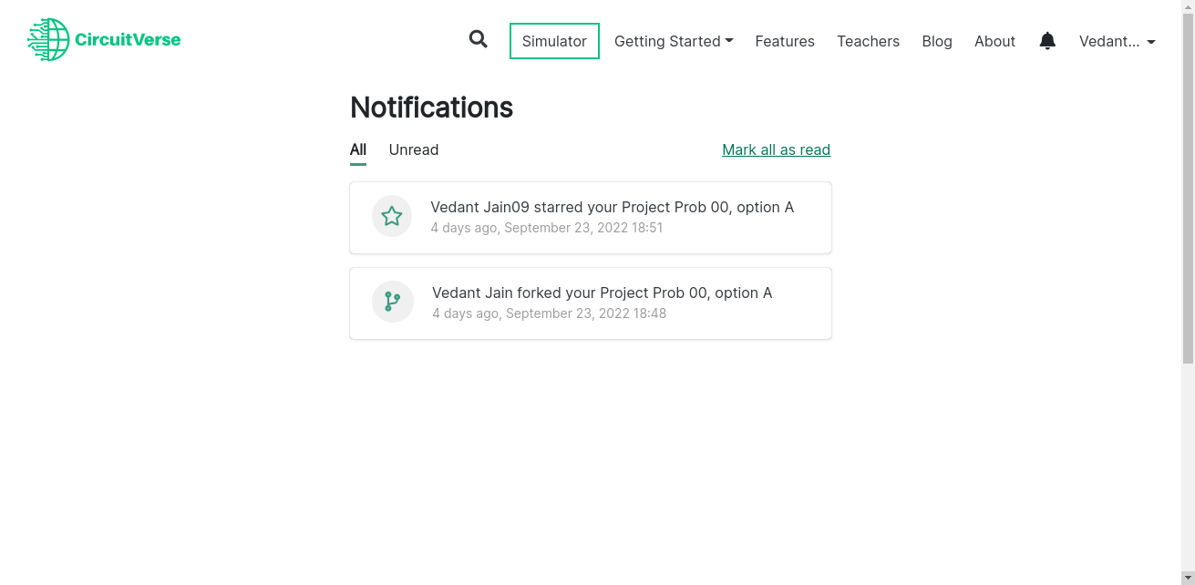 fix: not to show mark all as read button for no unread notifications. · Issue #3299 ...
