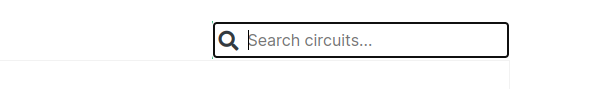 revamp: search input in dashboard · Issue #3379 · CircuitVerse/CircuitVerse · GitHub