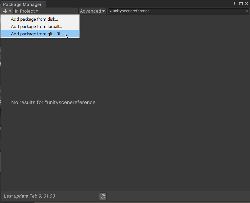 QOL - Built in Package Manager support · Issue #9 · JohannesMP/unity-scene-reference · GitHub
