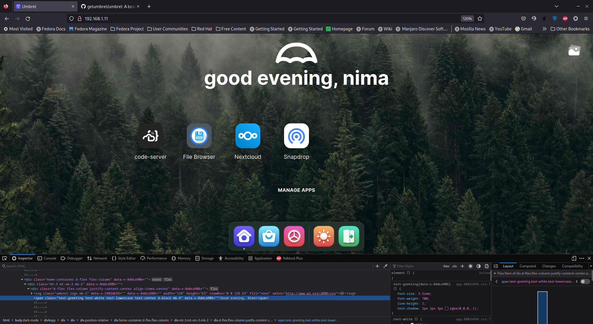 Texts always being lowercase! · Issue #1571 · getumbrel/umbrel · GitHub