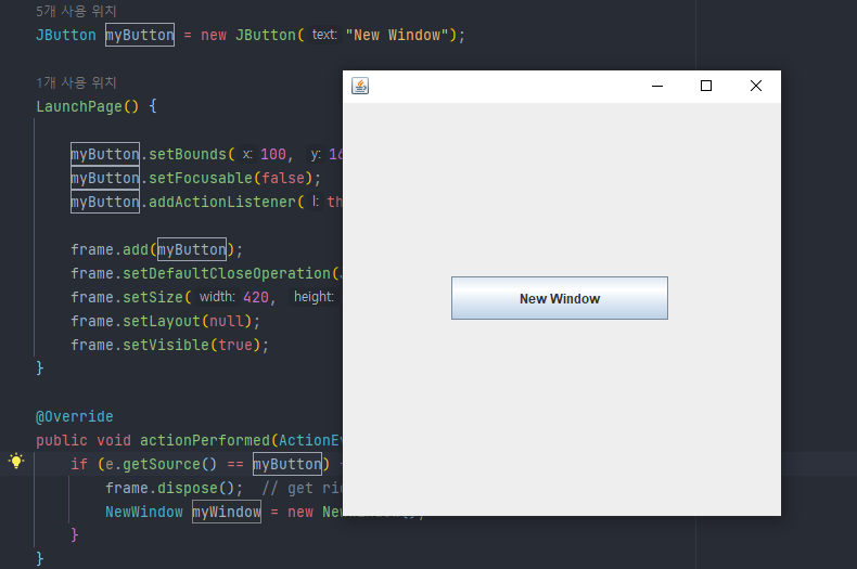 GitHub - Ogu1208/Java-Swing: This is a repo to study to create a GUI program using Java's Swing.