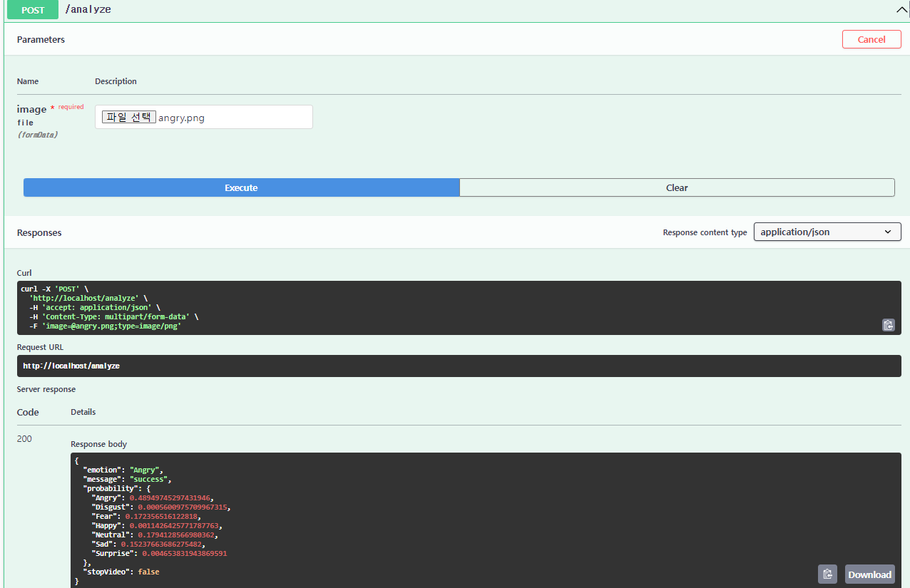GitHub - itsdangerous/emotion-predict: Flask를 활용한 표정 예측 서버