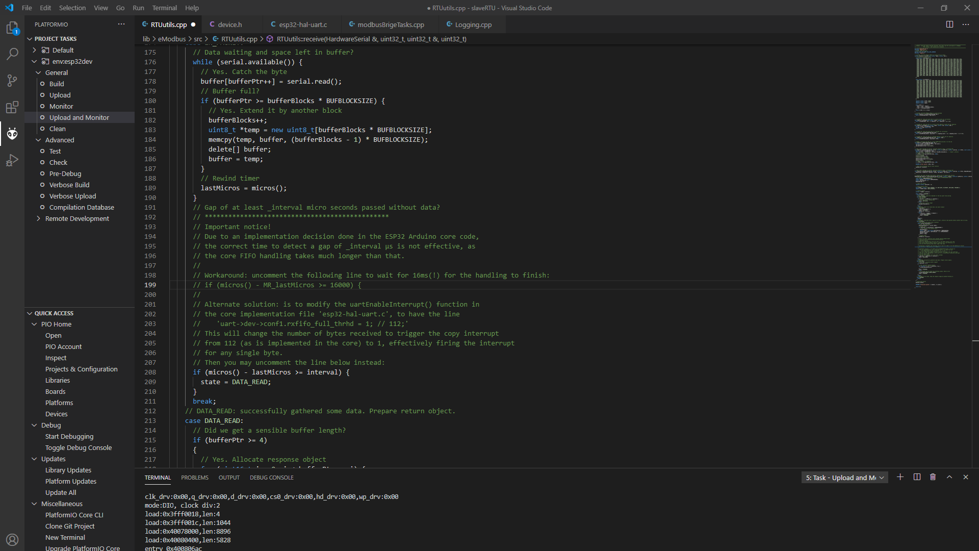 Unable to use "ModbusBridgeRTU" (Rx packet not recived) · Issue #41 · eModbus/eModbus · GitHub