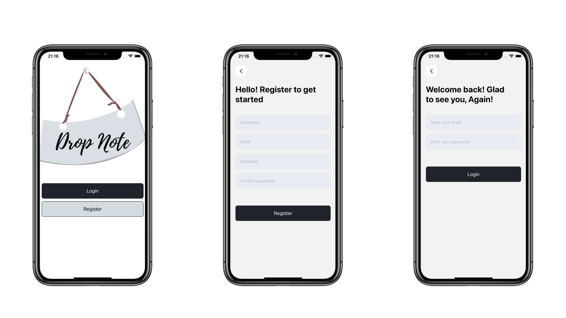 GitHub - sametkarakurt/Drop-Note-Mobile