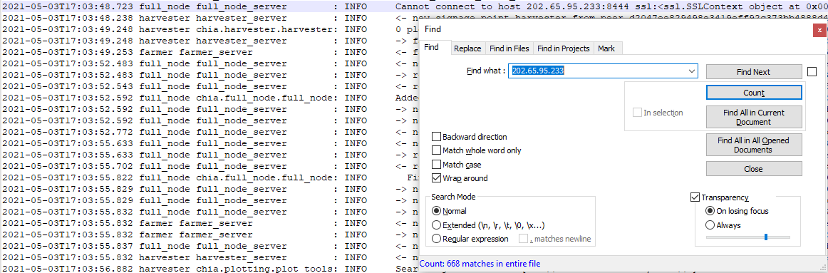 [BUG] CRITICAL ISSUE - Forever trying to Connect to a Single IP Address ...